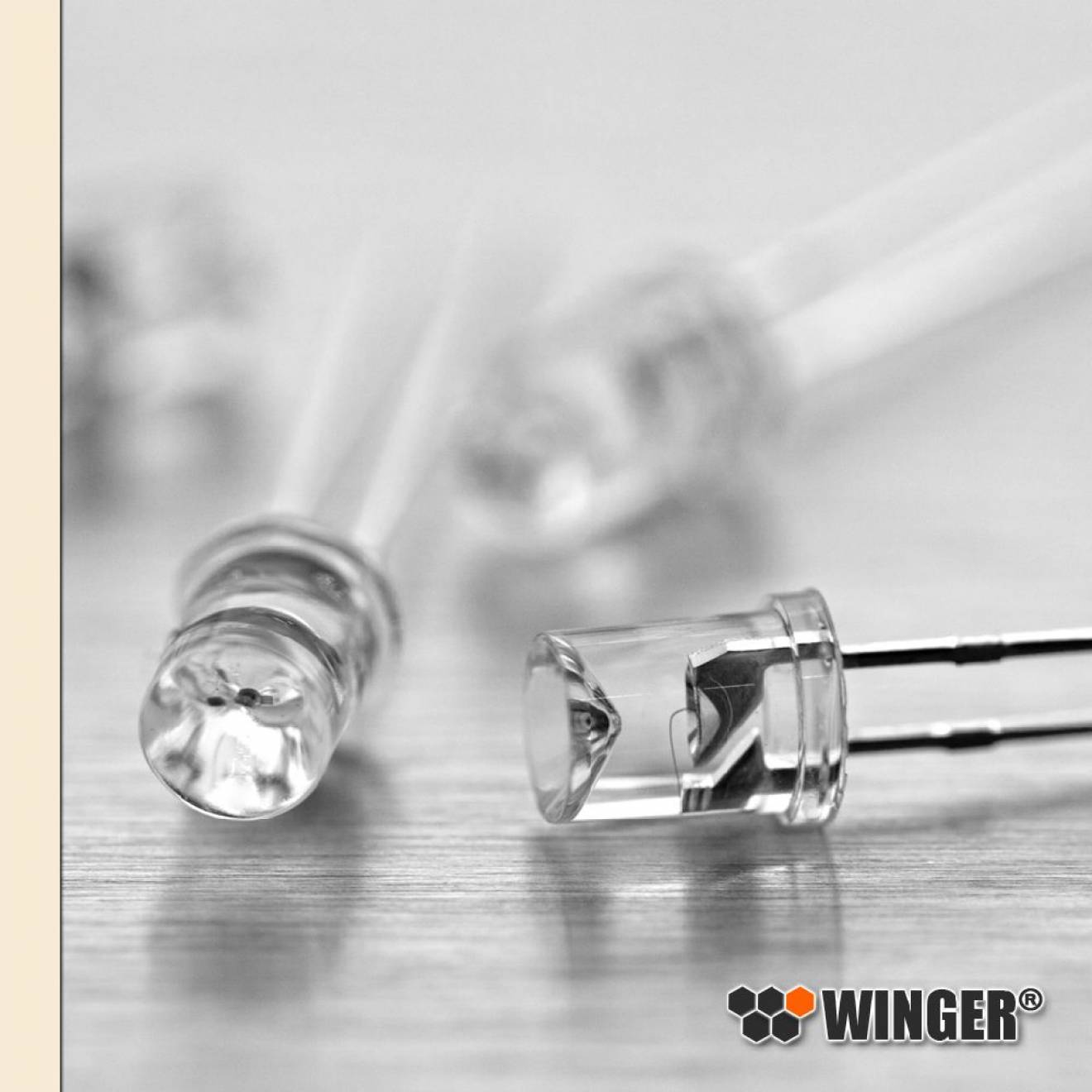 LED 5mm radial beam warm white 800mcd WEEWW01-R1M