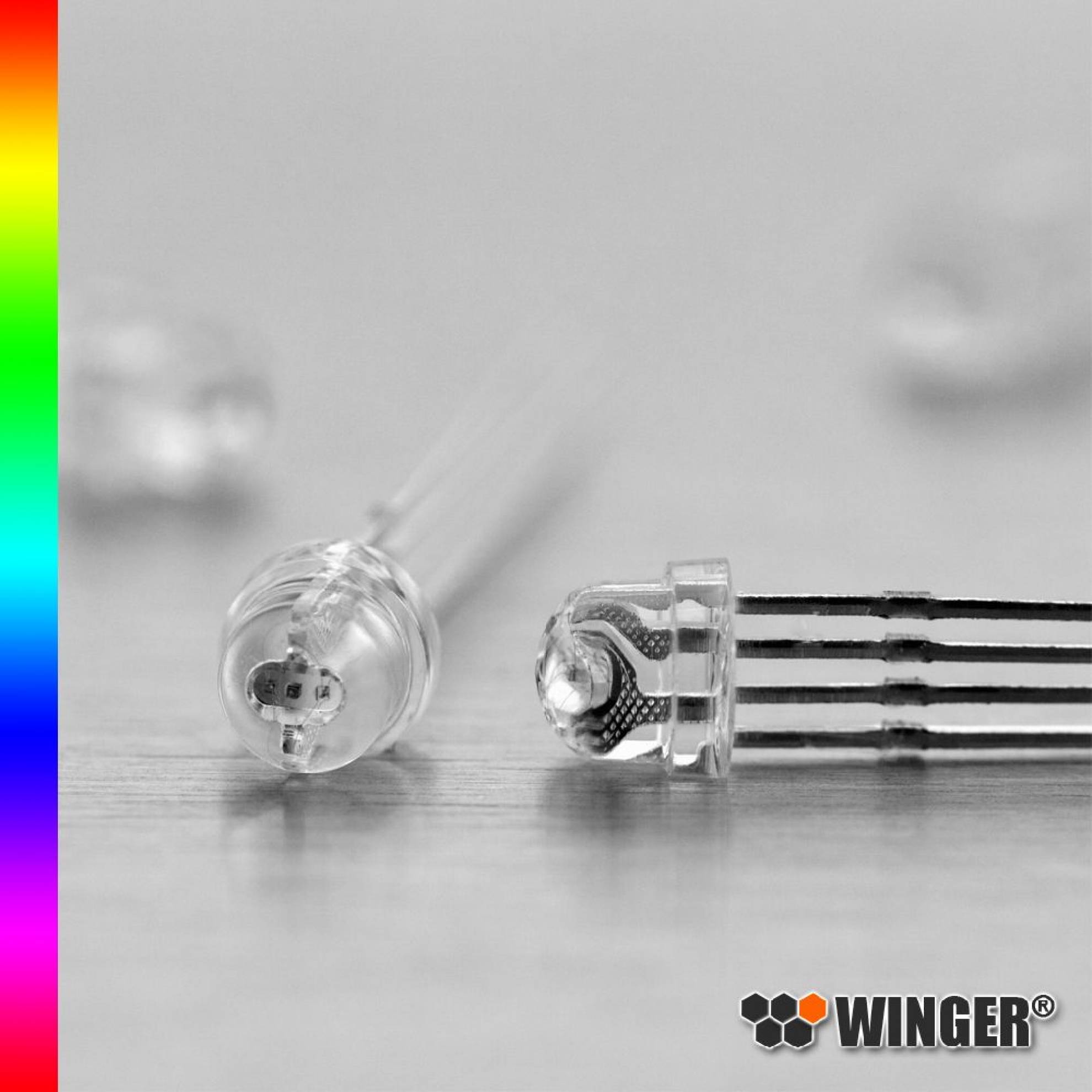 Strawhat LED 4,8mm RGB (4-Pin) WEDRGB03-CM