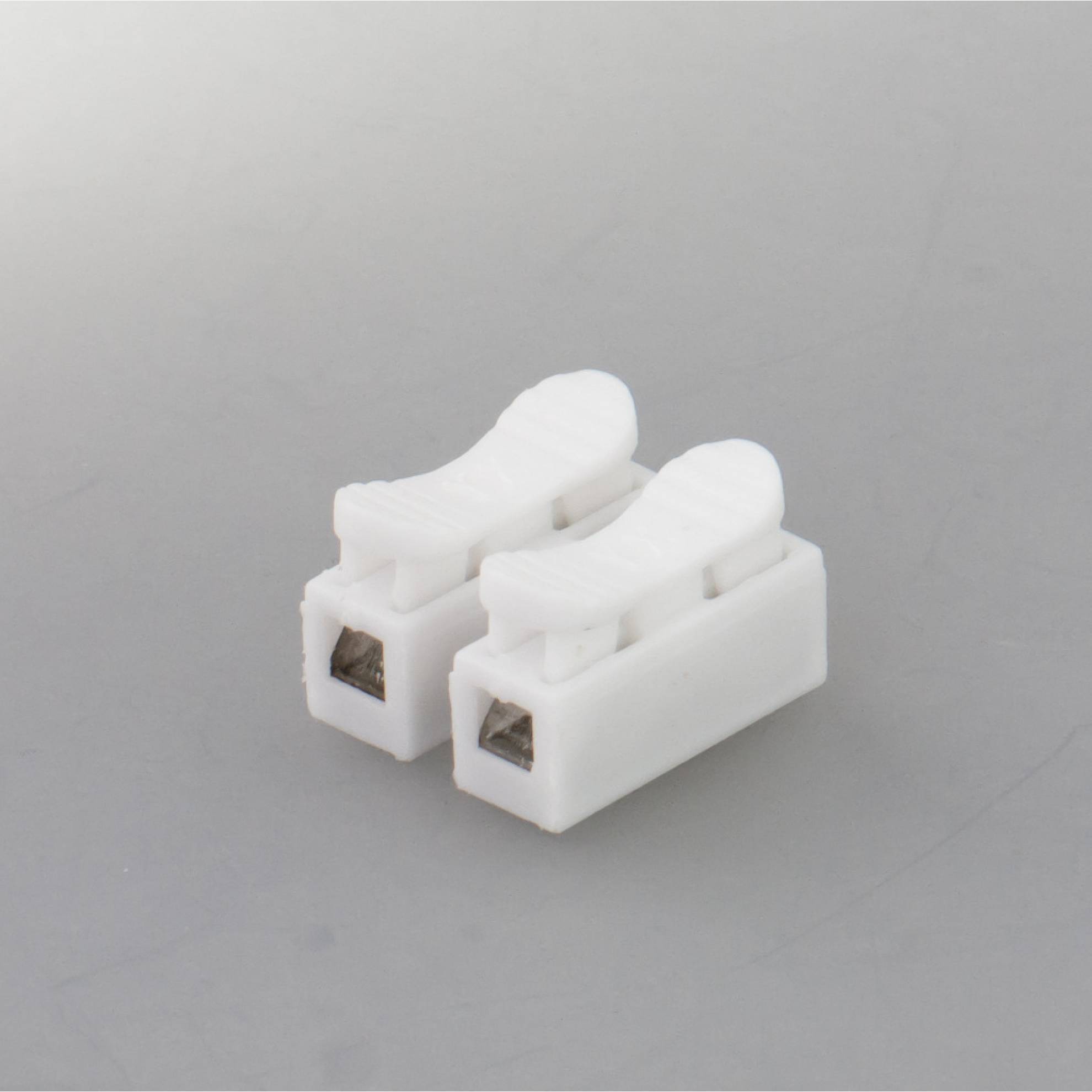 Verbindungsklemme mit Federmechanismus 2-polig